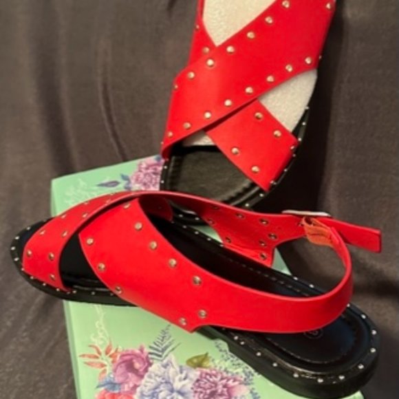Forever New | Shoes | Forever Red Sandals | Poshmark